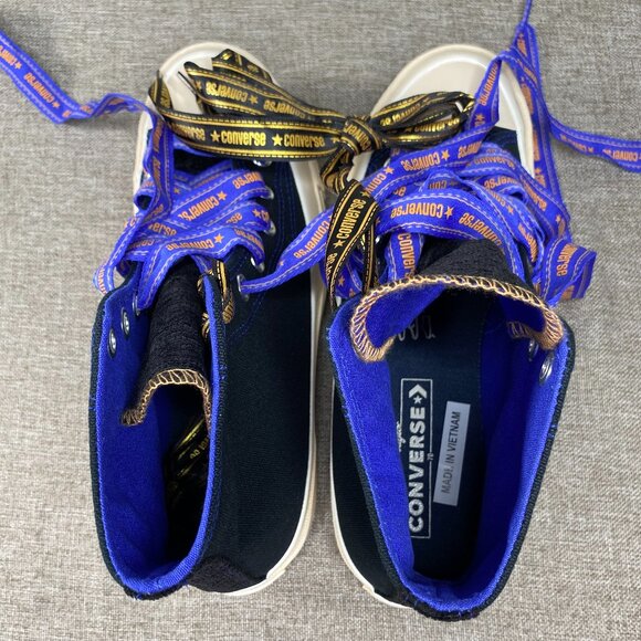 Converse | Shoes | Converse Chuck 7 High Ribbon Laces Womens 7 Black ...